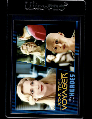 2015 Rittenhouse Star Trek Voyager Heroes and Villians #82 Riley ...