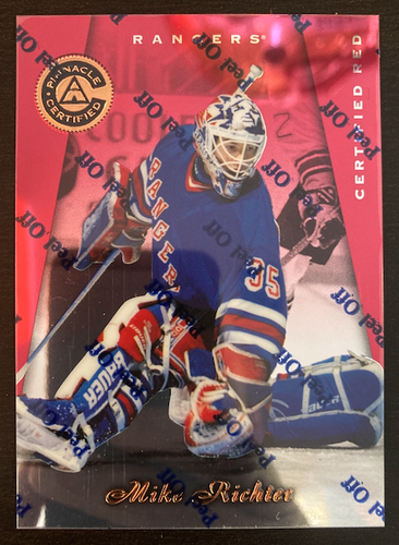 MIKE RICHTER 1997 PINNACLE CERTIFIED RED 13 | eBay