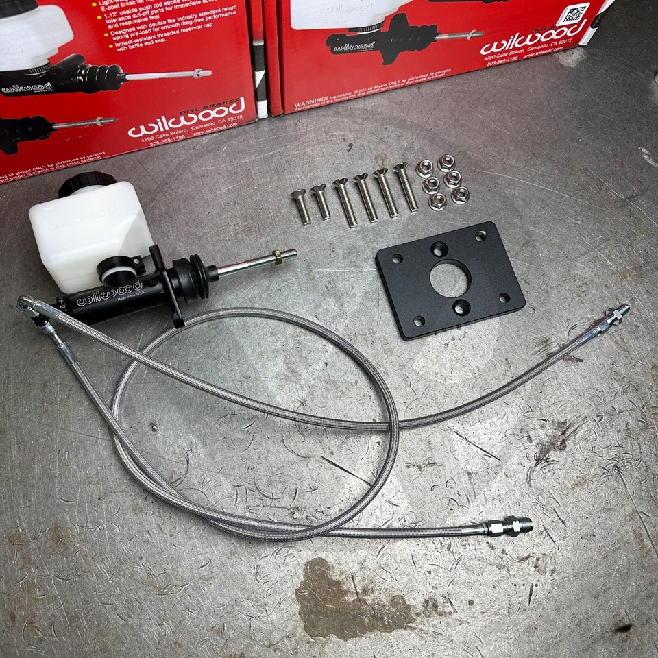 Wilwood Brake Booster Stainless Lines Kit for 92-95 Honda Civic w ...