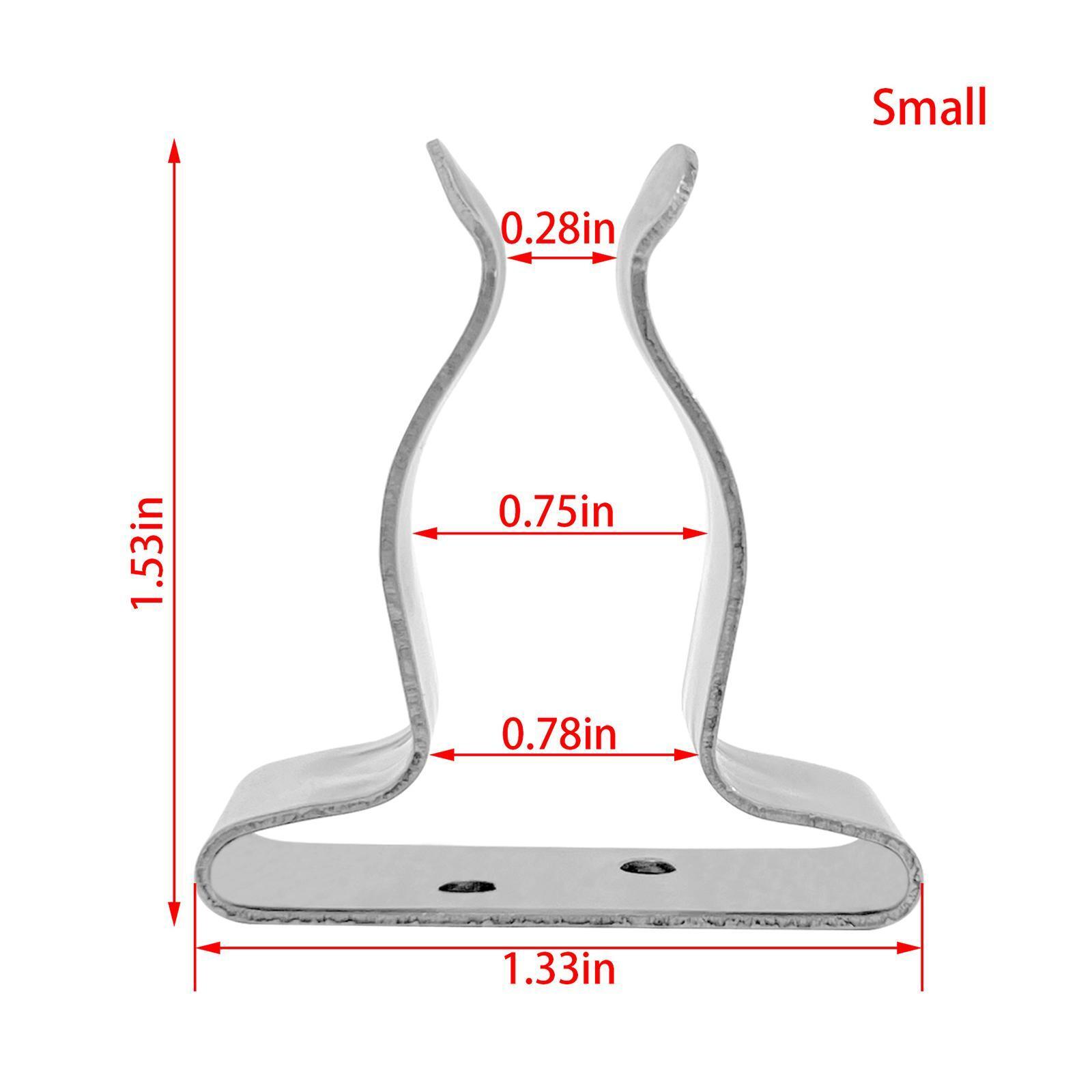 Bootshakenhalter, vielseitiger Marine-Federclip für Paddle Gaff Yacht ...