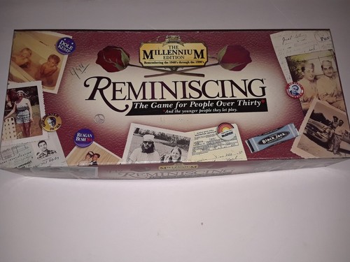 Reminiscing Board Game Vintage Millennium Edition Remembering the 1940 ...