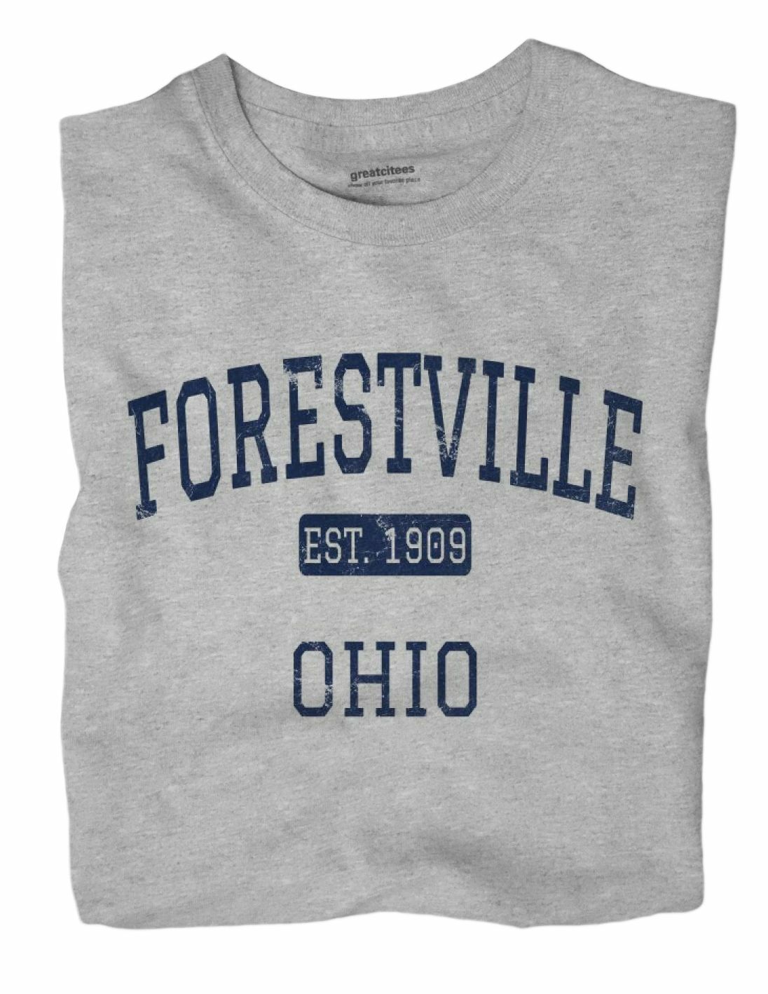 Forestville Ohio OH T-Shirt EST | eBay