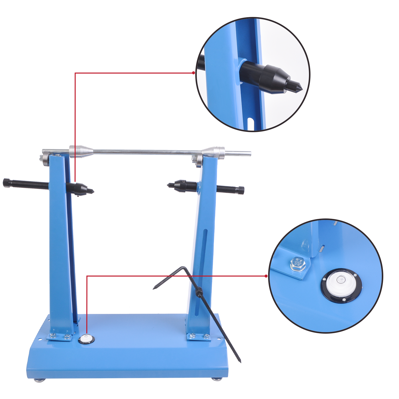 Portable Precision Motorcycle Static Wheel Balancer Tool Tire Truing ...