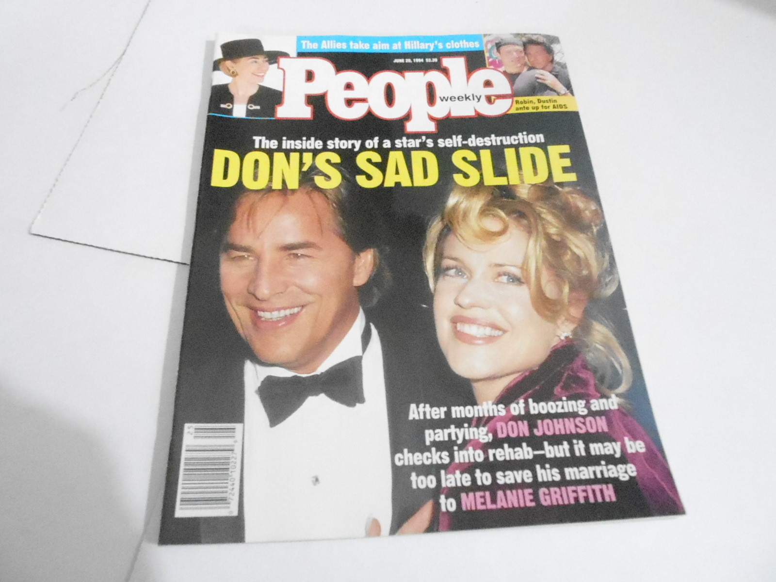 JUNE 20 1994 PEOPLE magazine (NO LABEL) UNREAD - DON JOHNSON | eBay