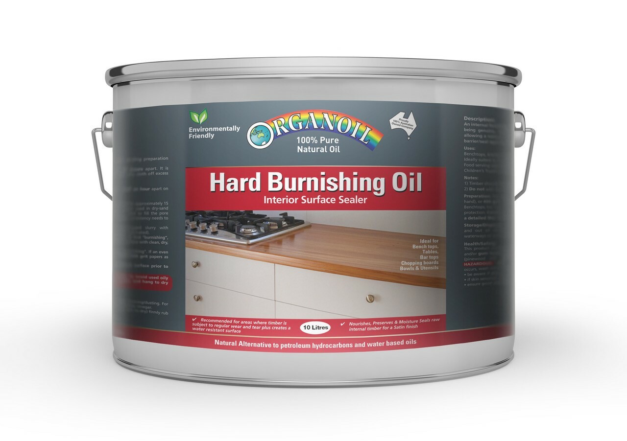Hard Burnishing Oil Organoil Interior Surface Sealer Natural Oil for ...
