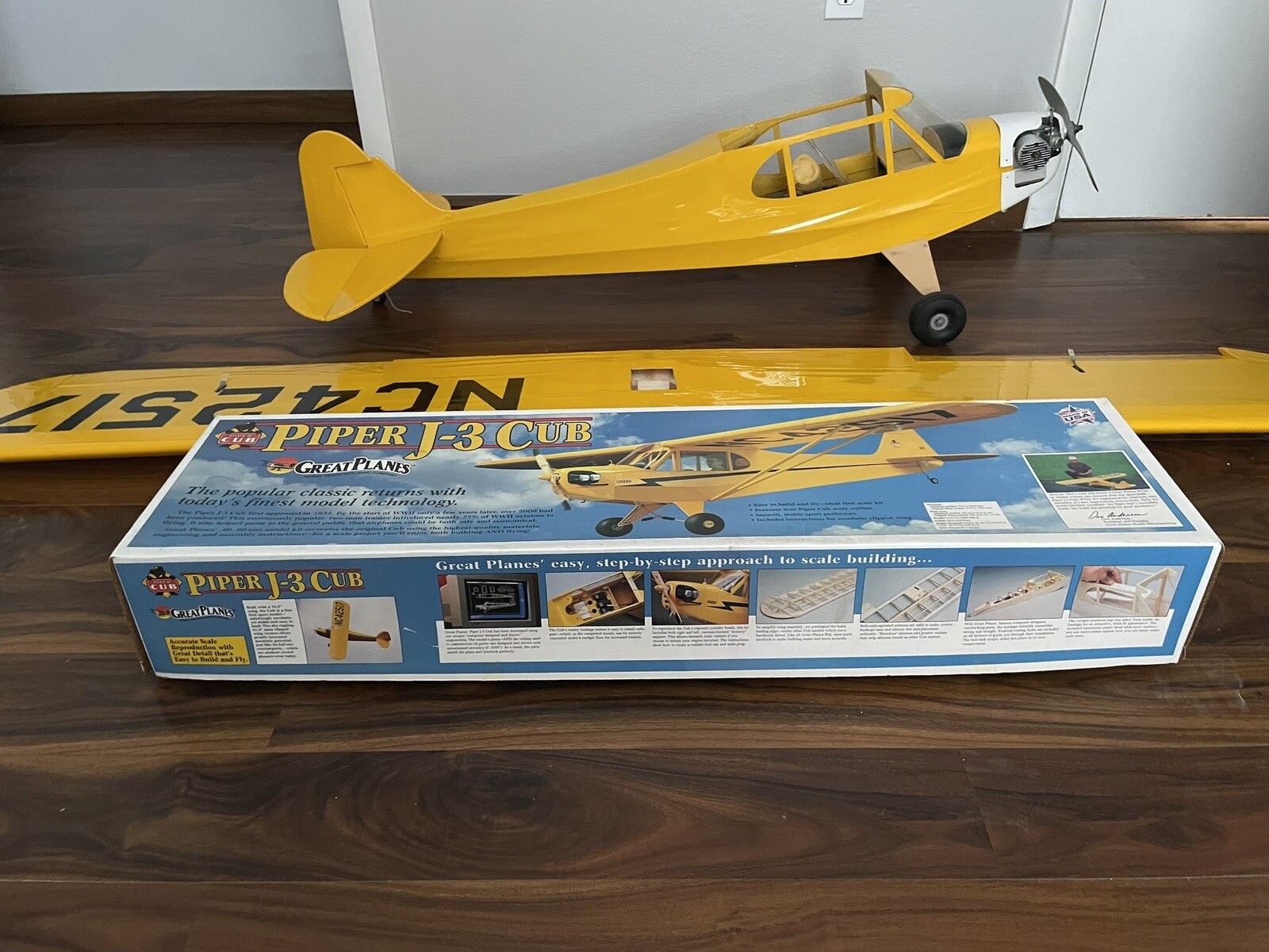 Great Planes GPMA0160 Piper J-3 Cub 40 Kit | eBay