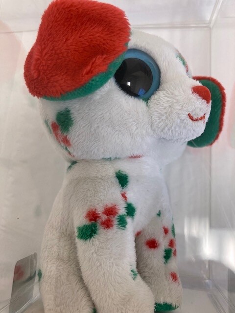 TY BEANIE BOOS -CHRISTMAS PROTOTYPE EXTREMELY RARE AUTHENTICATED NEW ...
