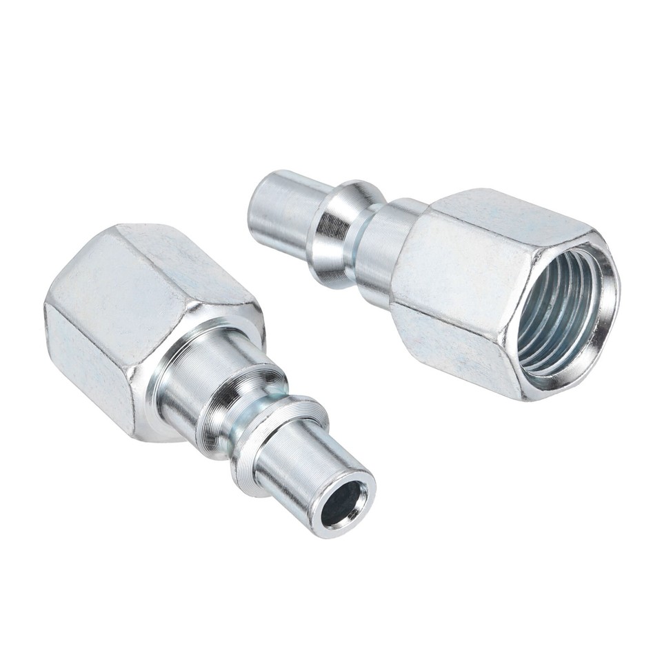 6pcs 1/4" NPT Female Air Plug A Style A Type Plugs for Air Compressors ...