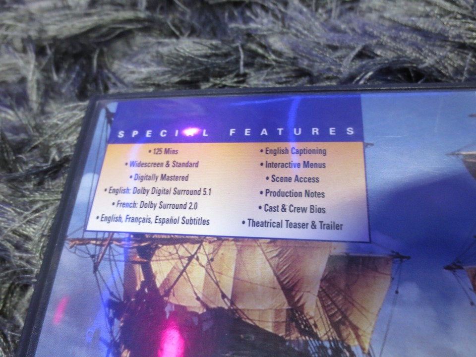 Cutthroat Island DVD 1995 Geena Davis Matthew Modine Pirate Movie ...