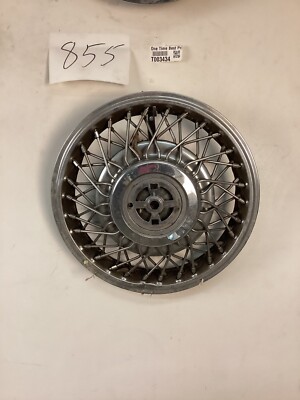 (QTY 1) Cadillac 14" Wire Spoke Wheel Cover Missing 1 Center Cap | eBay
