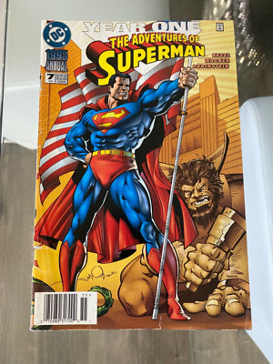 Adventures of Superman Annual 7 Year One 1995 Annual DC Comics | eBay