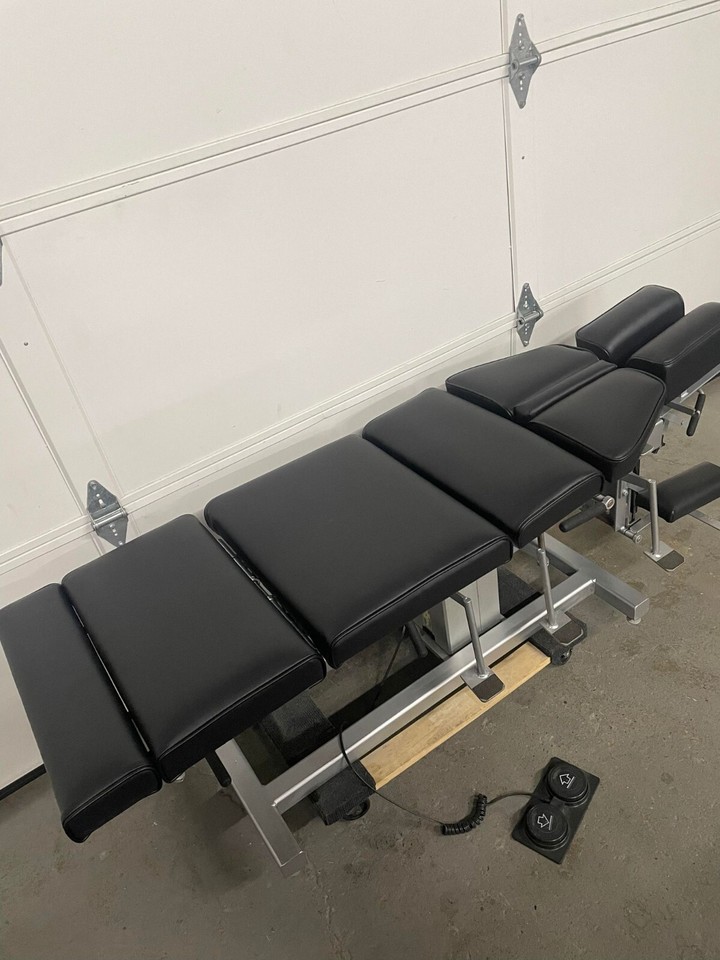 Omni Elevation Full Drop Chiropractic Adjusting Table NEW UPHOLSTERY | eBay