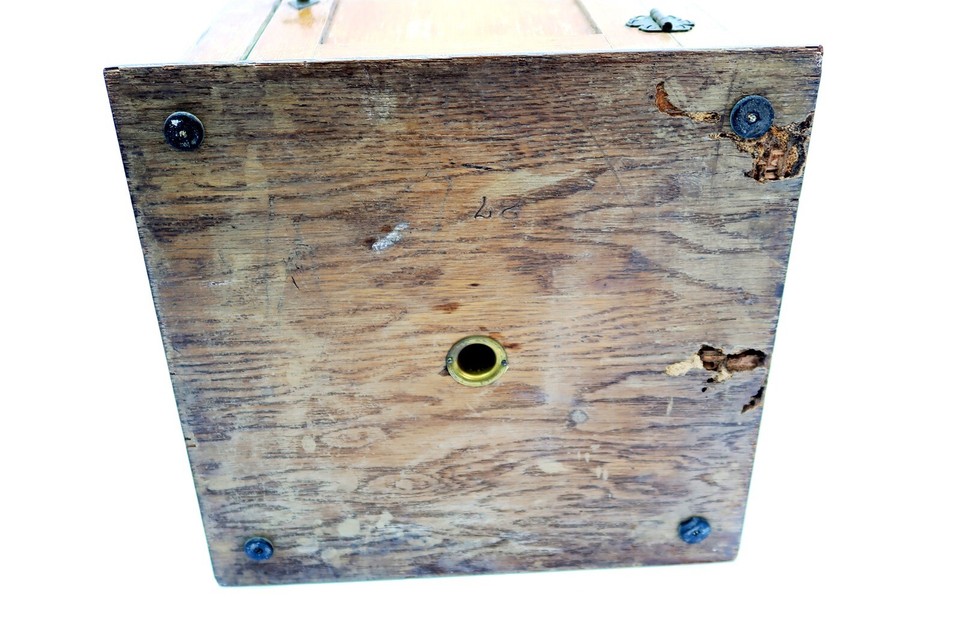 Vintage Chicago Surgical and Electric Co WOODEN MEDICAL BOX Physicians ...