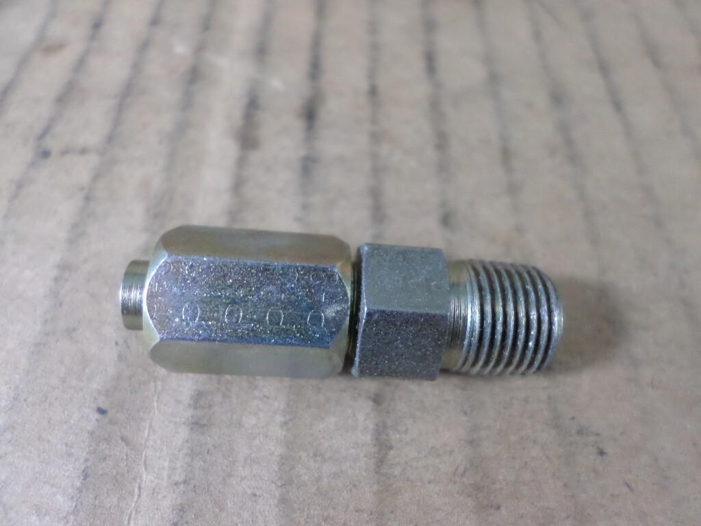 Flodar A1000-3 SAE 37 Degree External Flare Adapter | eBay