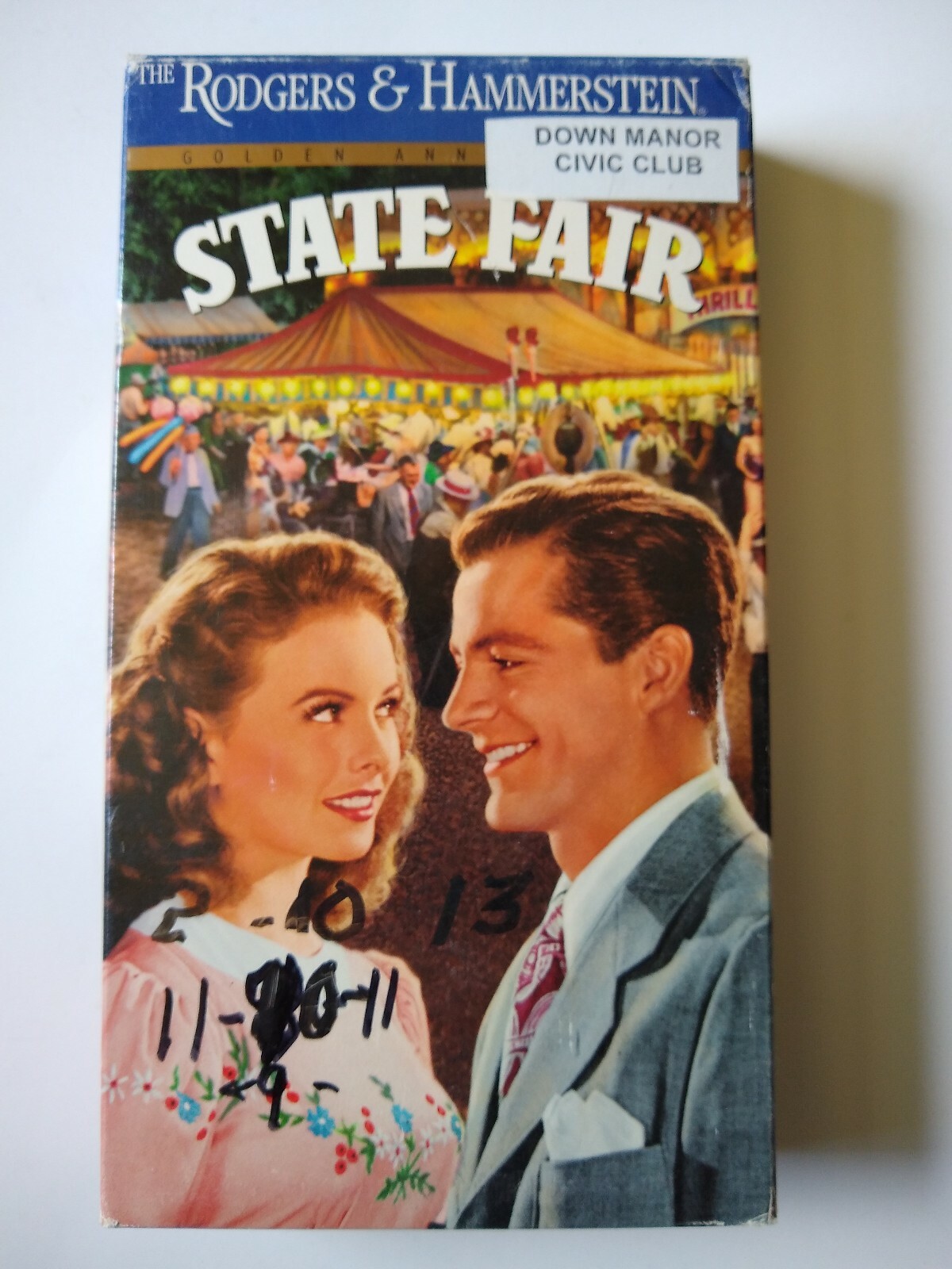 State Fair (VHS) Jeanne Crain, Dana Andrews, Fay Bainter, Donald Meek ...