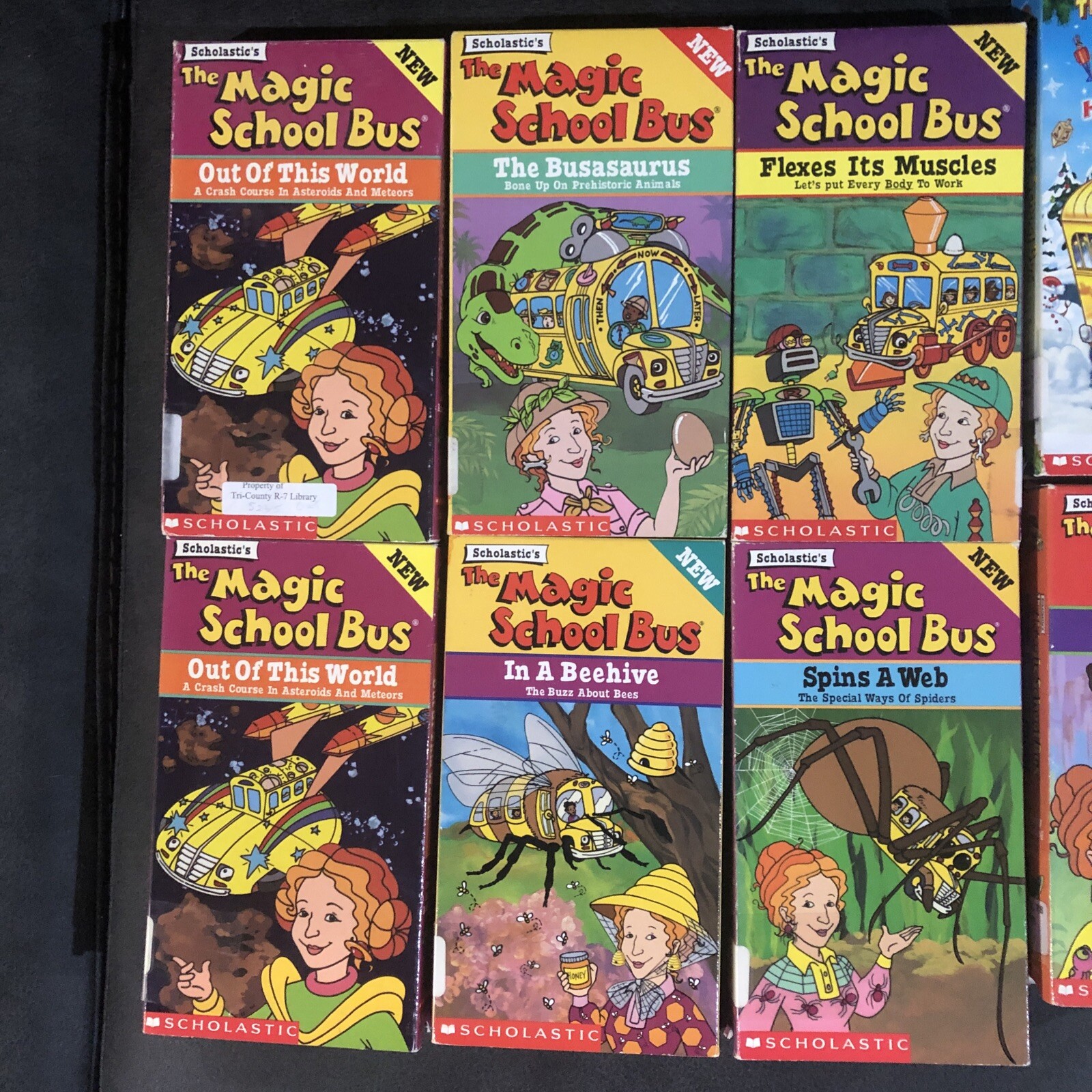 The Magic School Bus VHS Lot Of 9 Educational 90’s Kids PBS + 3 DVD & 1 ...