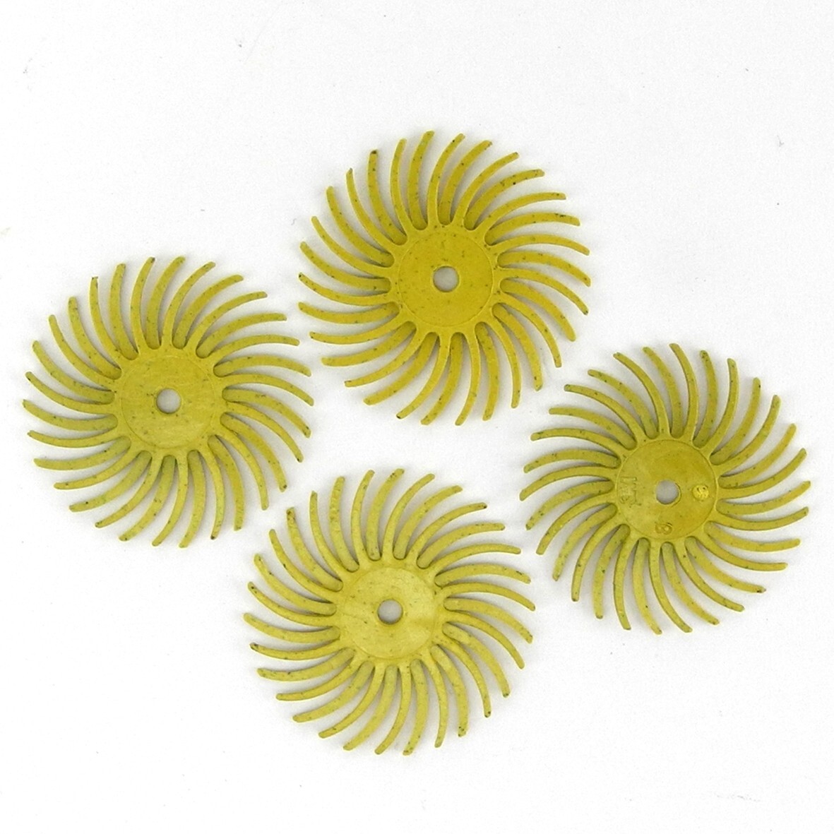 3M Yellow Radial Polishing Wheel Discs 19mm 80 Grit (Nails) - TB1881 | eBay