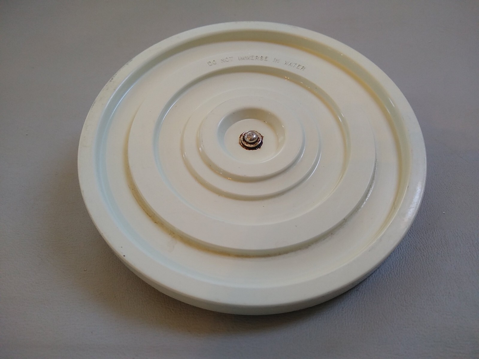 Vintage Oster Designer Kitchen Center 550 Turntable ONLY White | eBay