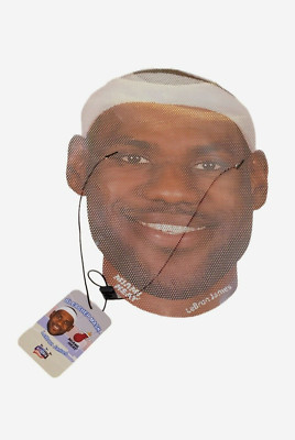 Lebon James NBA Pullover Fan Mesh Face Mask 12" by 8" NEW NBA Licensed ...