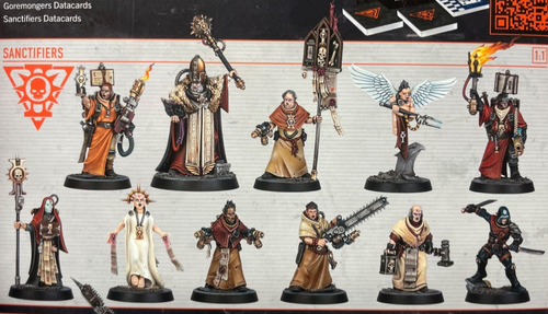 Kill Team Blood and Zeal: The Sanctifiers New on Sprue Warhammer 40K | eBay