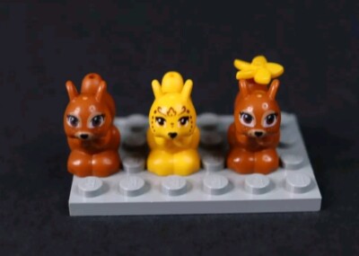3x LEGO Squirrel Animal Brown Lot | eBay