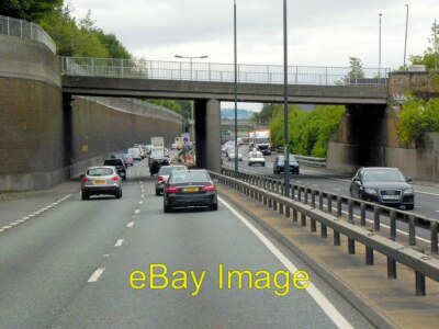 Photo 6x4 Glenesk Road Bridge over the A2 at Eltham The A2 runs 72 ...