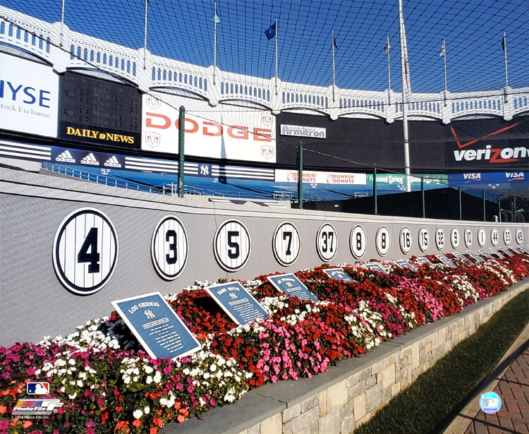 Original Yankee Stadium Monuments