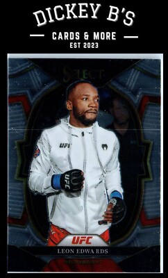 2023 Panini Select UFC #9 Leon Edwards Leeds United | eBay