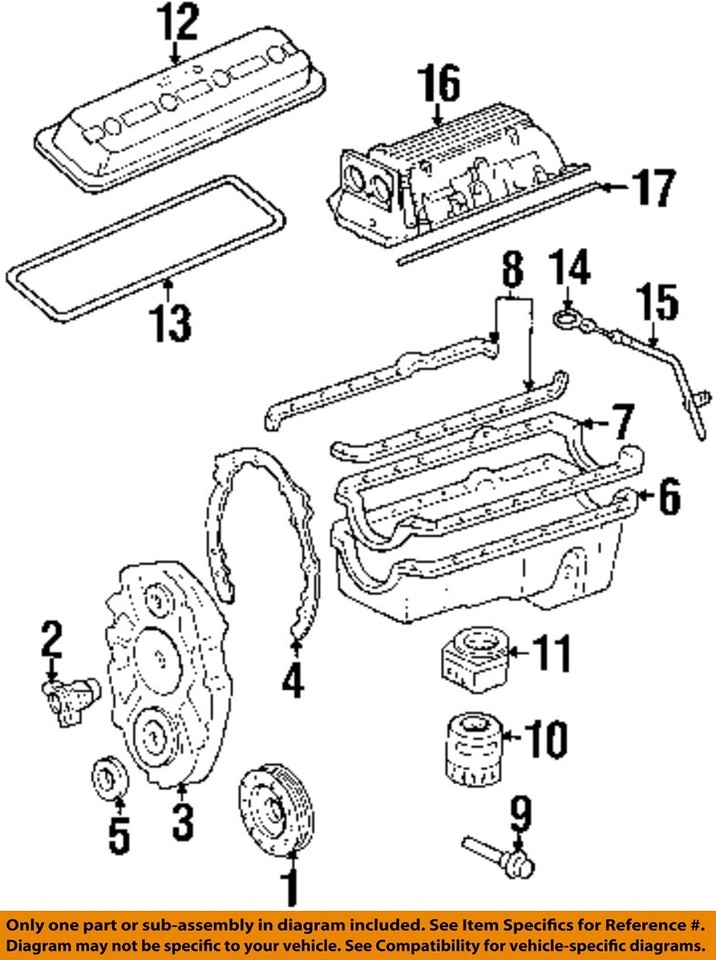 IMPALA SS CAPRICE ROADMASTER LT1 L99 ENGINE OIL DIPSTICK NEW GM ...