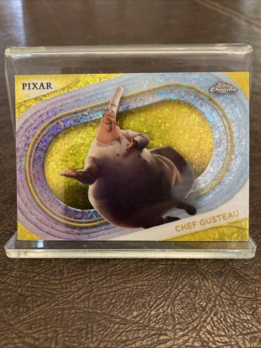 2025 Topps Chrome Disney Chef Gusteau Yellow Mini-Diamonds Refractor ...