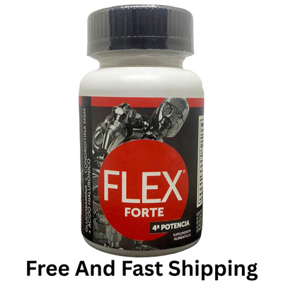 Glucosamine Chondroitin Hyaluronic ACID MSM SUPPLEMENT FLEX FORTE - USA ...
