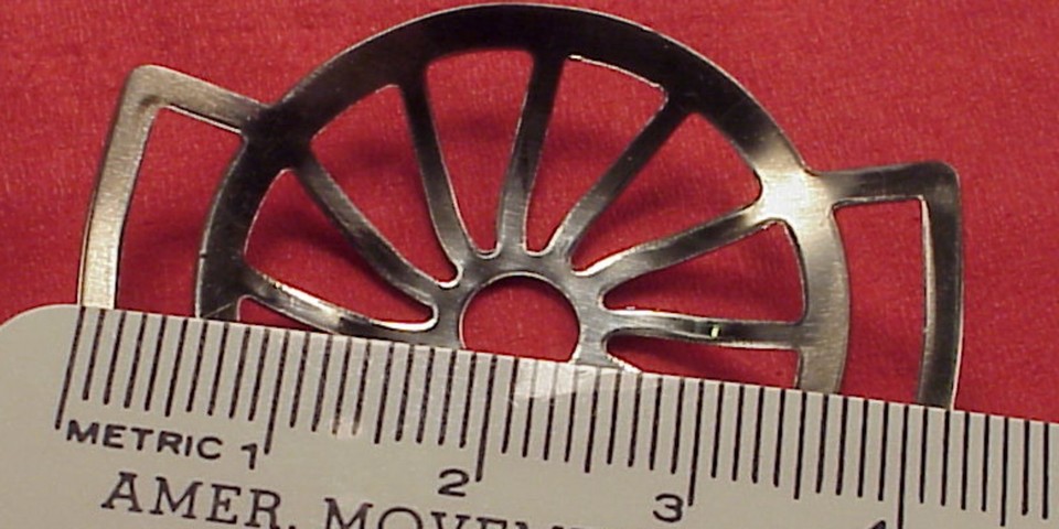 Wristwatch Military Stone Shrapnel Guard GRILL Reproduction 33mm Across ...