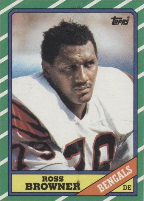 1986 Topps - Ross Browner #263 for sale online | eBay