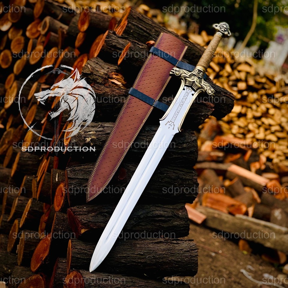 Handmade Scottish Claymore Sword, Medieval Sword, Battle Ready Viking ...