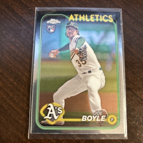 2024 Topps Chrome RC #91 Joe Boyle Oakland Athletics | eBay
