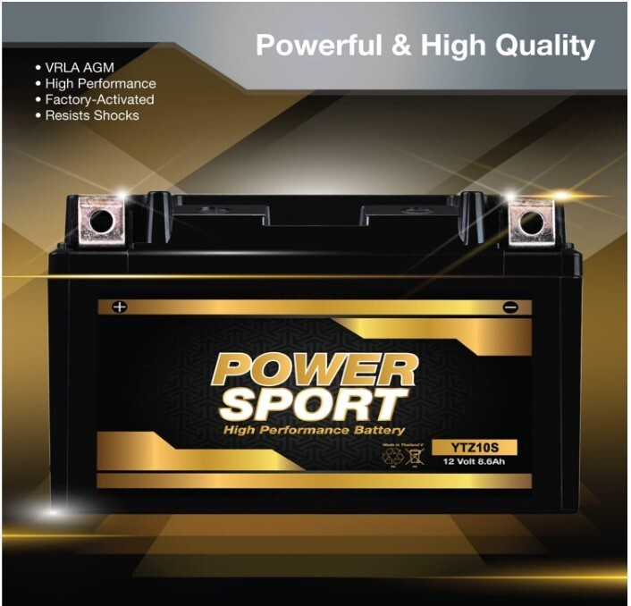 YTZ10S 12V 8.6AH Battery Replacement for TZ10S-BS, MOSM7212A | eBay