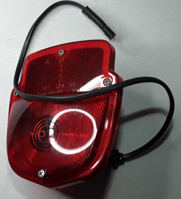 1955-65 Ford Truck Tail Light Lens Assembly SAE STIA 66 Glo-Brite 301 w ...