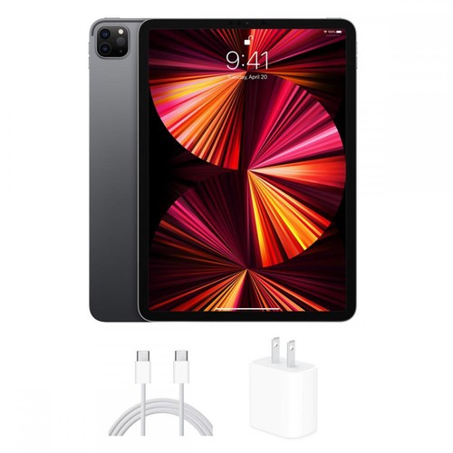 Apple iPad Pro 11 in 3rd Gen (2021) Space Gray 256 GB WiFi Fair ...