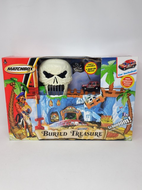 Matchbox Pirate Adventure Buried Treasure Playset G3711 for sale online ...