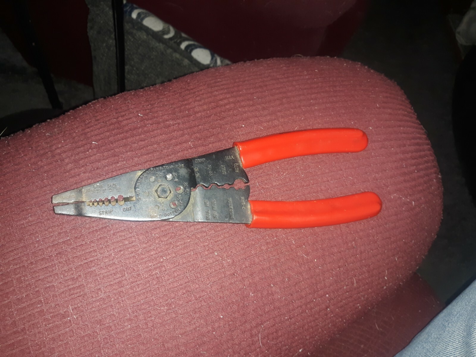 Blue Point PWC8 Wire Stripper Crimper Cutter Pliers Tool USA Made 10 ...