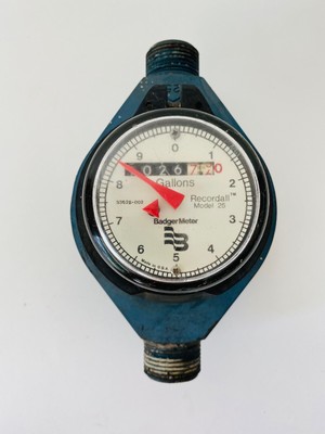 Gas & Water Meters - Model 25 Water Meter