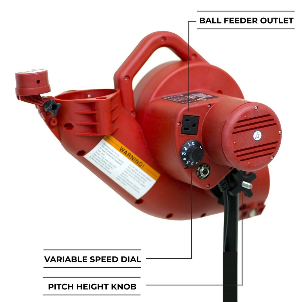 Heater Base Hit Pitching Machine with Ball Feeder TS-BH199 638280070774 ...