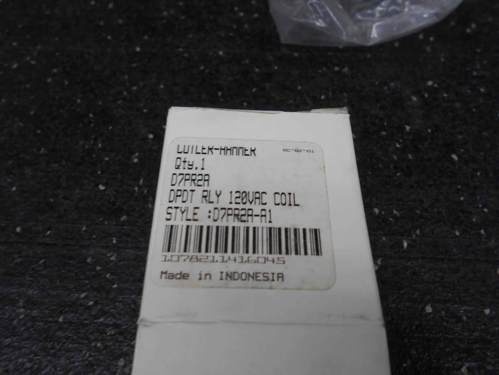 CUTLER HAMMER D7PR2A 240VAC 12A 1/2HP 8 POINT RELAY | eBay