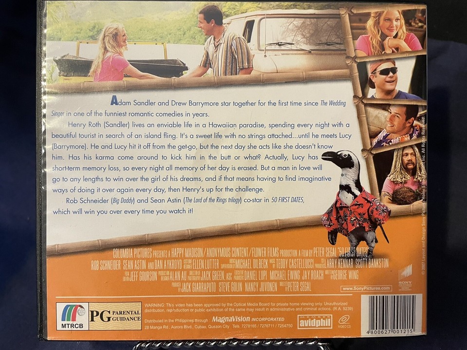 50 First Dates VCD Movies VCD Video CD RARE | eBay