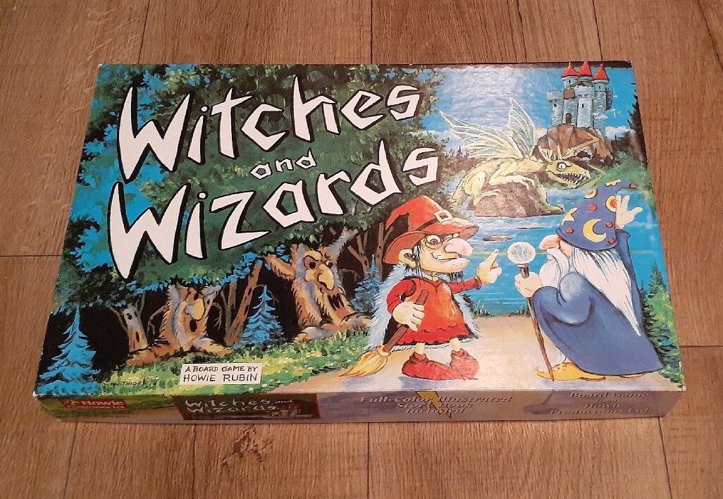 Witches and Wizards Board Game by Howie Rubin ULTRA RARE OOP VTG | eBay