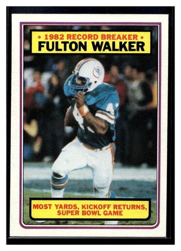 1983 Topps #9 Fulton Walker | eBay