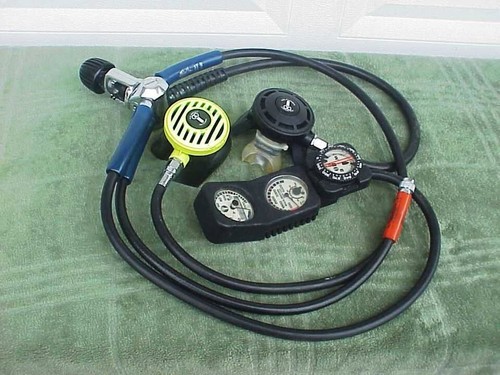 U.S. DIVER'S AQUA LUNG PRO DIVER, CONSHELF/OCTOPUS WITH REGULATOR AND ...