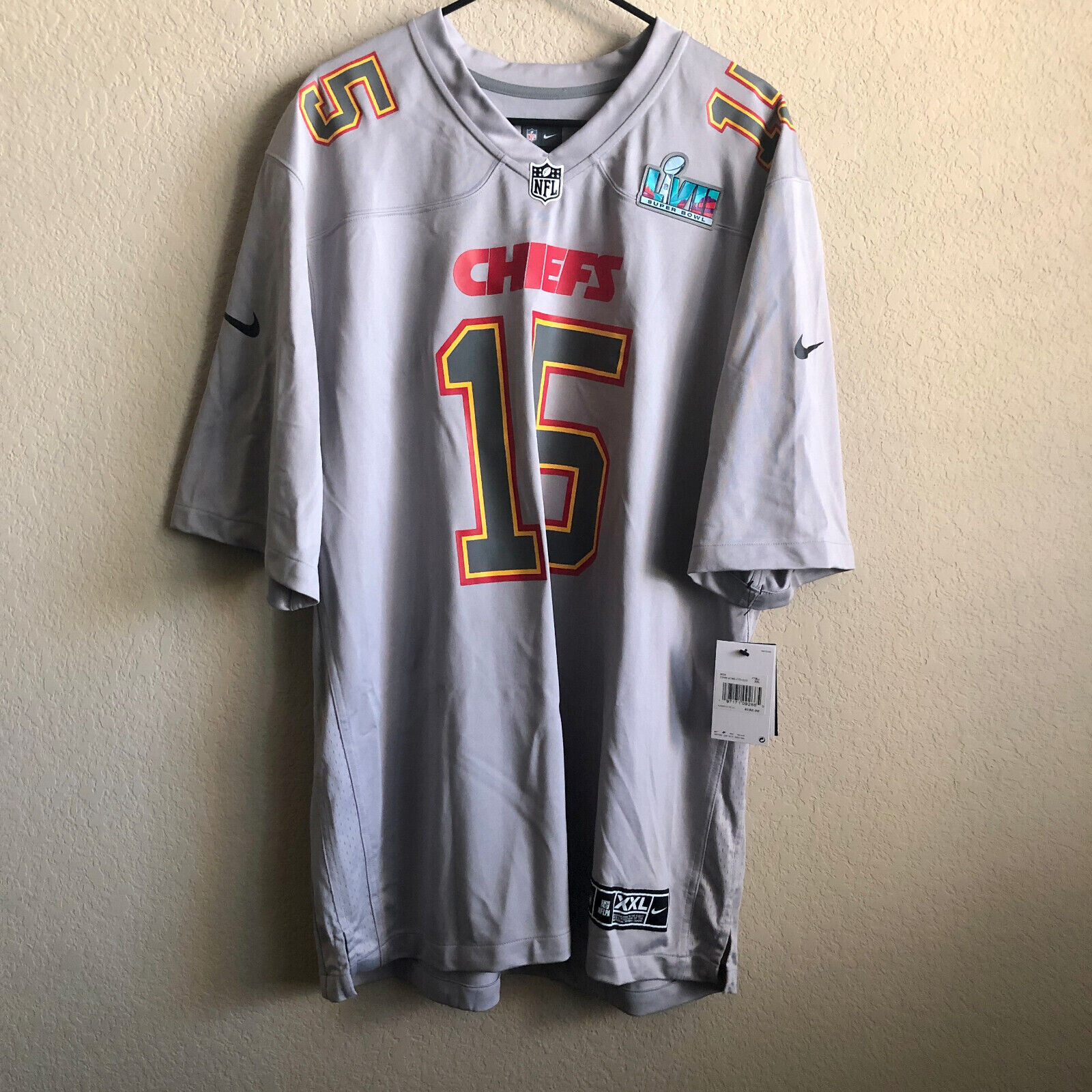NIKE Patrick Mahomes Kansas City Chefs On Field Super Bowl LVII NFL FBT ...