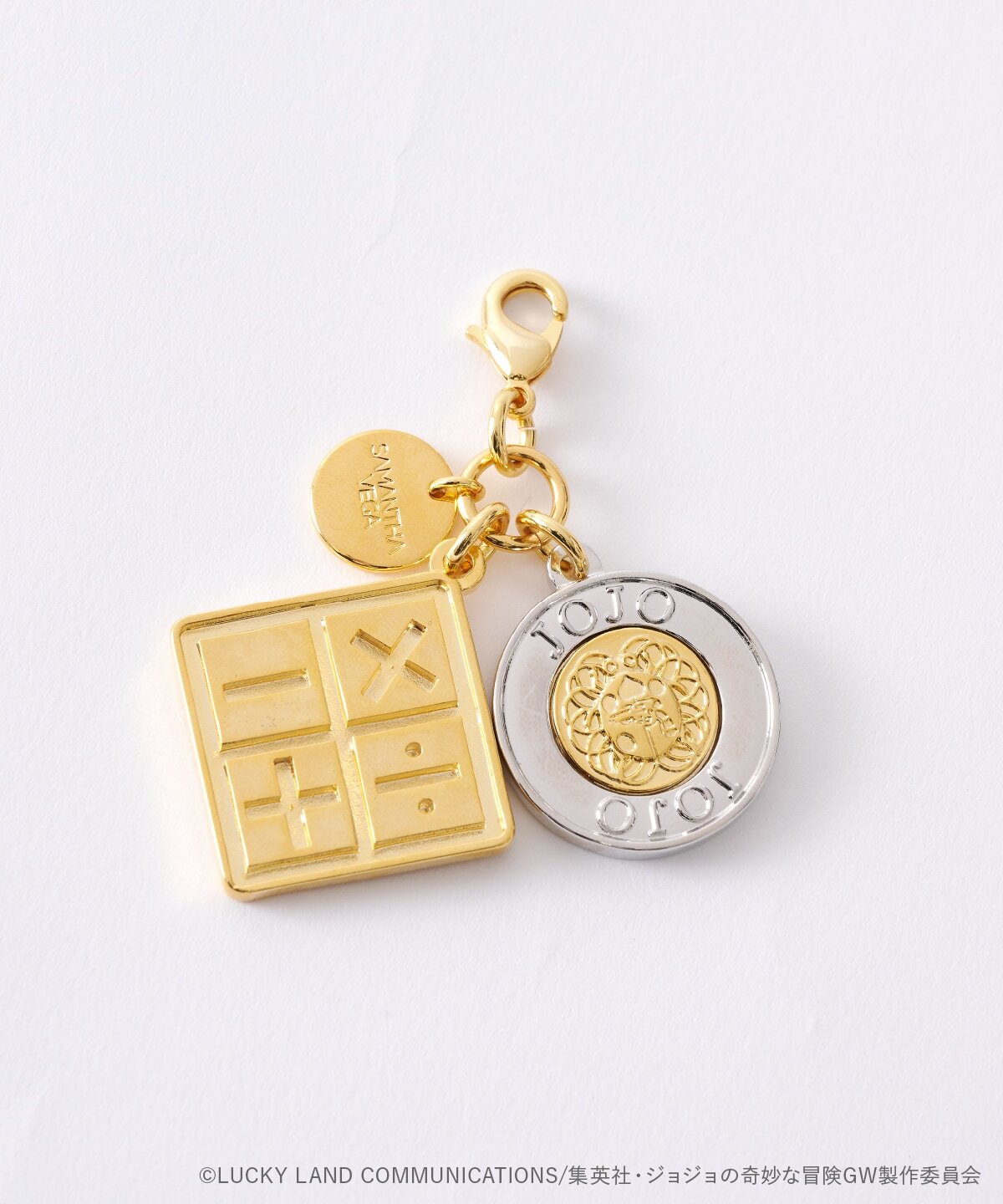 Jojo's Bizarre Adventure Golden Wind 2WAY Keychain Bag Charm Samantha ...