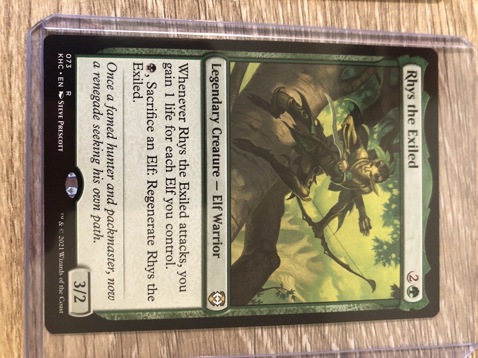 [1x] Rhys the Exiled - Near Mint, English - Kaldheim Commander MTG ...